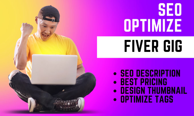 Create best fiver gig thumbnail,acount setup and seo optimize gig ...