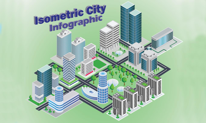 Create 3d modern isometric vector illustrations for websites by ...
