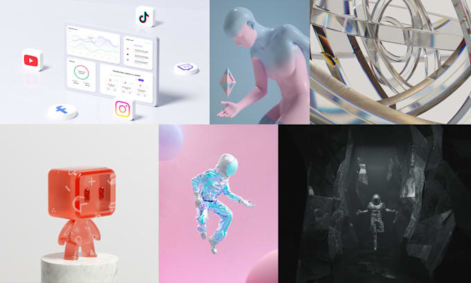 Design and animate 3d graphics by Mi_series | Fiverr