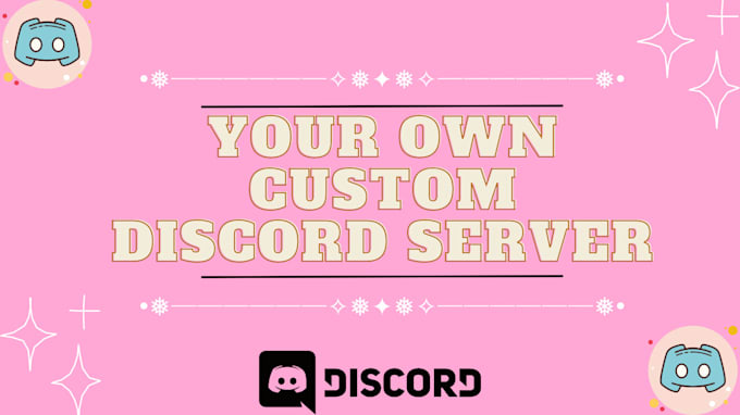 Decorate discord servers and configure them too by Cogumelinha | Fiverr