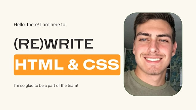 Program anything in html and css by Grow_buy_local | Fiverr