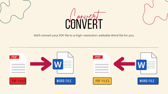 Convert pdf files to microsoft word files by Flutrasllamniku | Fiverr Convert pdf files to microsoft word files by Flutrasllamniku | Fiverr