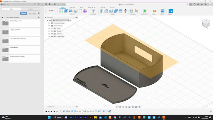 Make some 3d designs with fusion 360 by Danendraclever | Fiverr