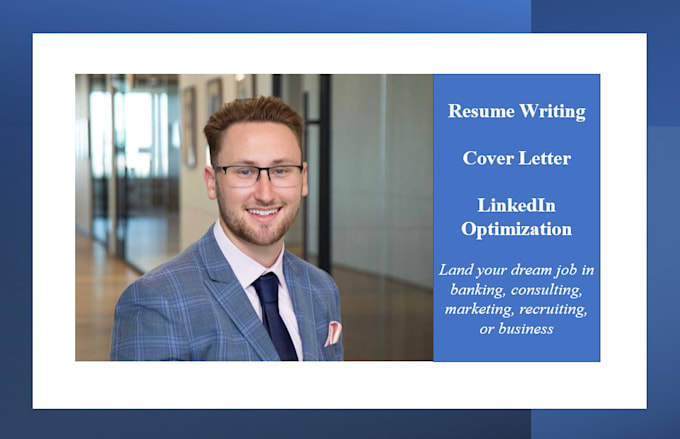 Write and upgrade your resume, cover letter, and optimize your linkedin ... Write and upgrade your resume, cover letter, and optimize your linkedin ...