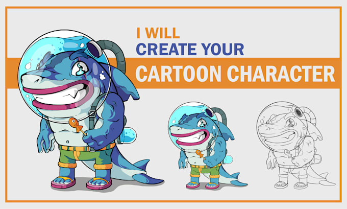 Create your cartoon character by Doble__s | Fiverr