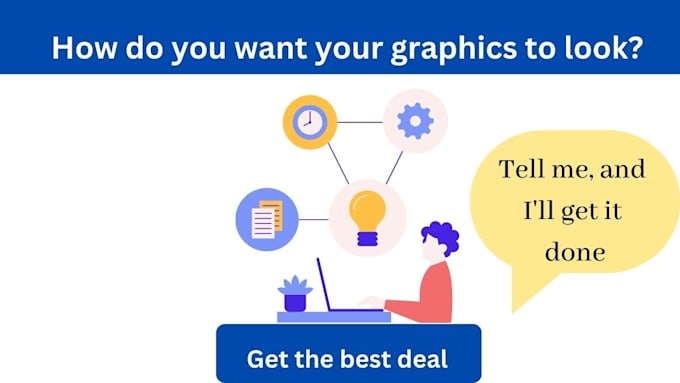 Deliver top notch graphic design work by Jacintadias | Fiverr