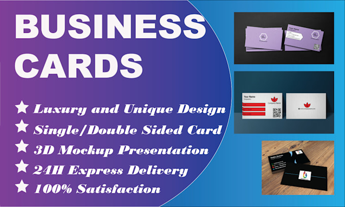 Professionally design unique business card by Urstrulyrakib | Fiverr