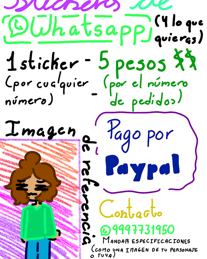 Make a personalized digital sticker for you by Someonelik3you | Fiverr