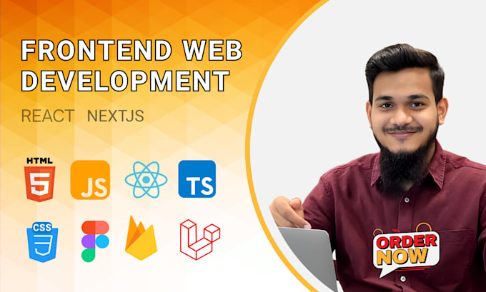 Do frontend in react js, next js, bootstrap, tailwind css,ts by ...