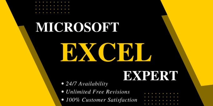 Do anything related to microsoft excel, formulas and dashboard by ... Do anything related to microsoft excel, formulas and dashboard by ...