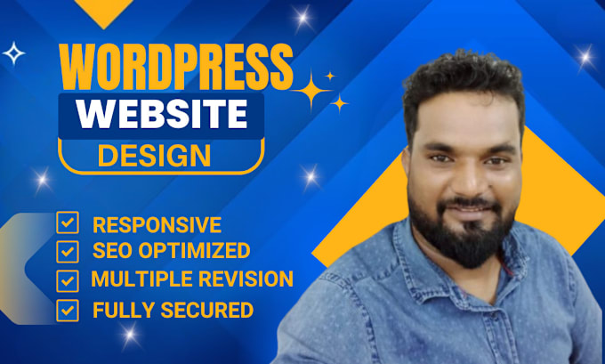 Build responsive professional wordpress website design or ecommerce ...