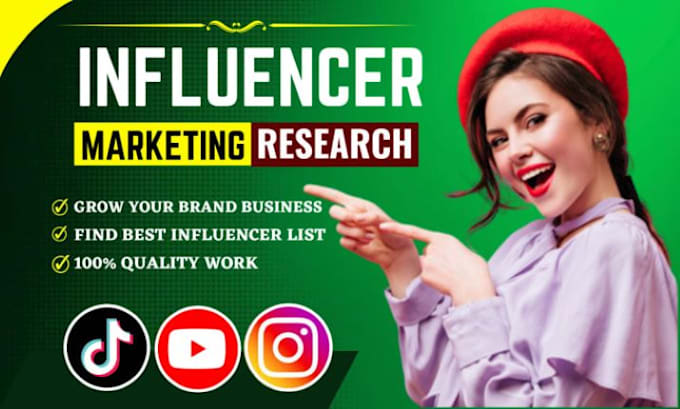 Research best instagram, tiktok youtube influencers list by ...