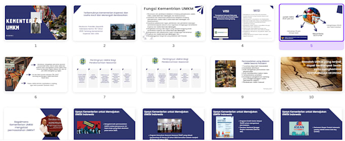 Design modern and unique presentation by Theresianadebor | Fiverr