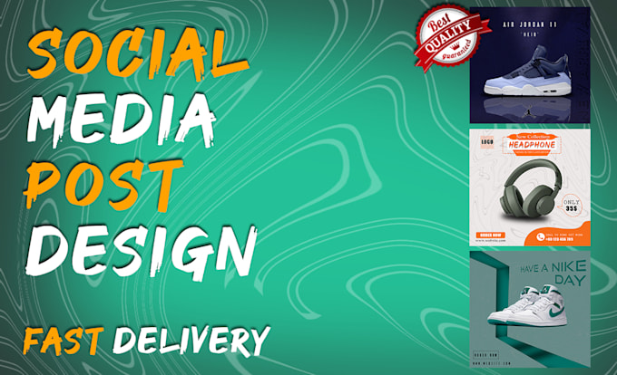 Design attractive social media posts by Fahaadanwarr | Fiverr
