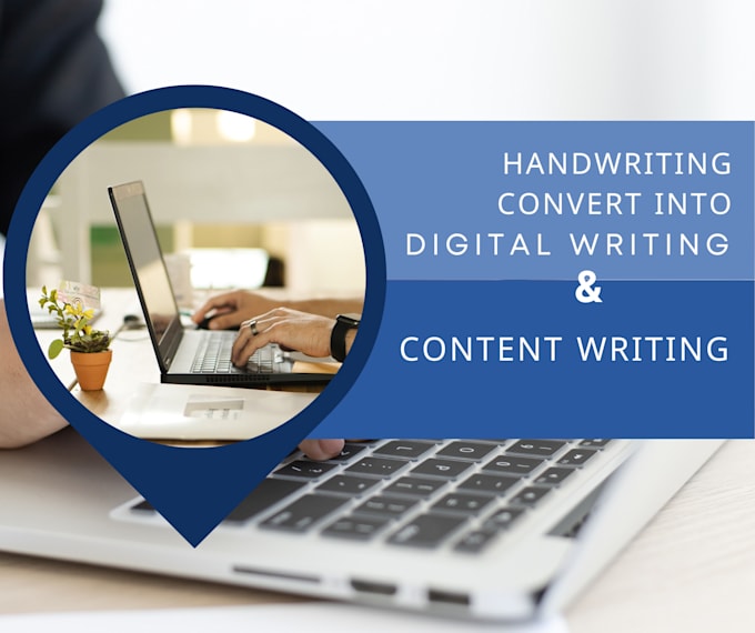 Copy handwritten things into digital writing by The_creatorpvt | Fiverr