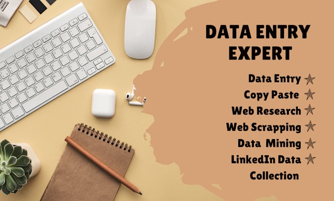Do data entry, copy paste and web research work by Fahim7024 | Fiverr