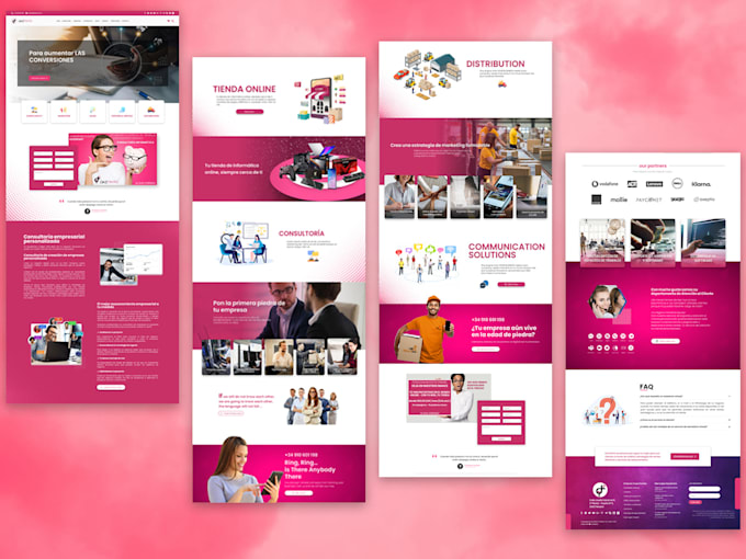 Develop modern wordpress website with a unique web design by Dilumts | Fiverr
