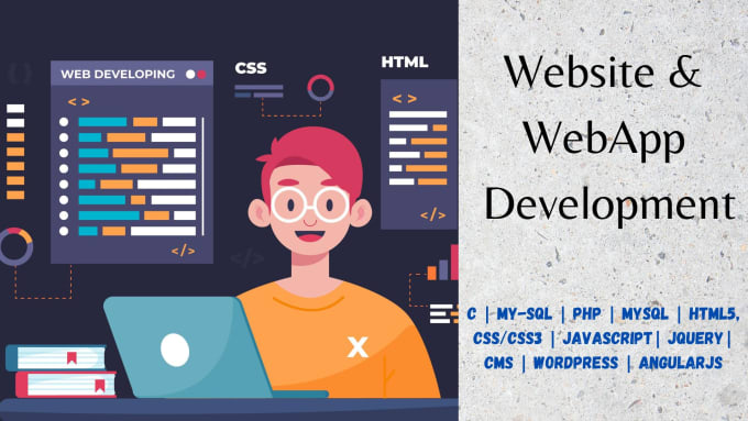 Make Website And Web App Using Php Wordpress Html5 Css Javascript Jquery By Ratneshstack Fiverr