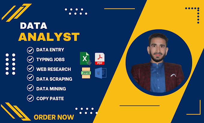 Do data entry excel, web scraping, data mining, find email list addresse by Hilalahmad981 | Fiverr