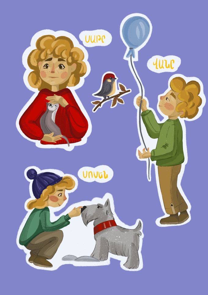 Create original character design and concept art for you by Araksaloyan ...