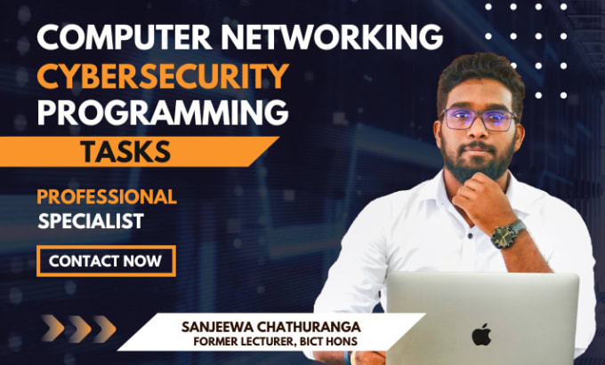 Do Computer Networking Cybersecurity And Programming Tasks By Sanjeewa Cyber Fiverr