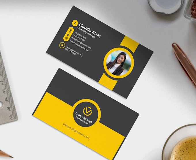 Very nice logo and business cards by Alexandraiuliam | Fiverr
