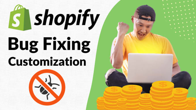 Do Shopify Bug Fix Theme Customization Add Custom Features By Creativepro7264 Fiverr