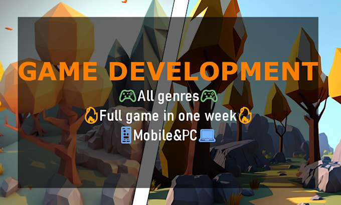Do a game development, 2d 3d game for android ios web pc by ...