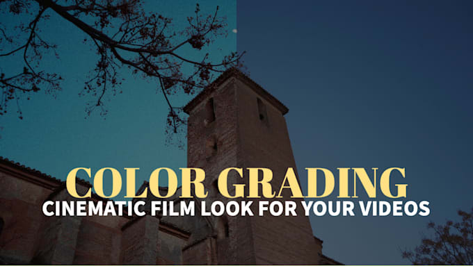 Color grade your video to look like film by Sebastian_cgn | Fiverr