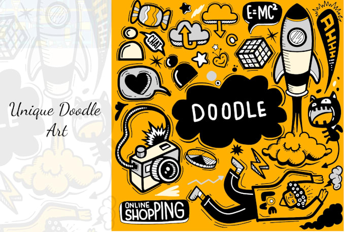 Design the best doodle character for you by Graphicsbymanha | Fiverr