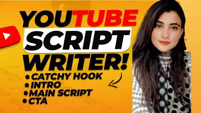 Be your expert video script writer for youtube by Rabiawrites_8 | Fiverr