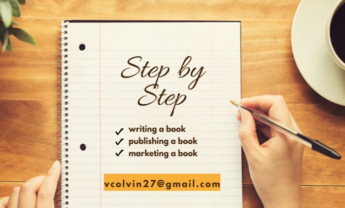 Show you a step by step on how to write a book by Vannessacolvin | Fiverr