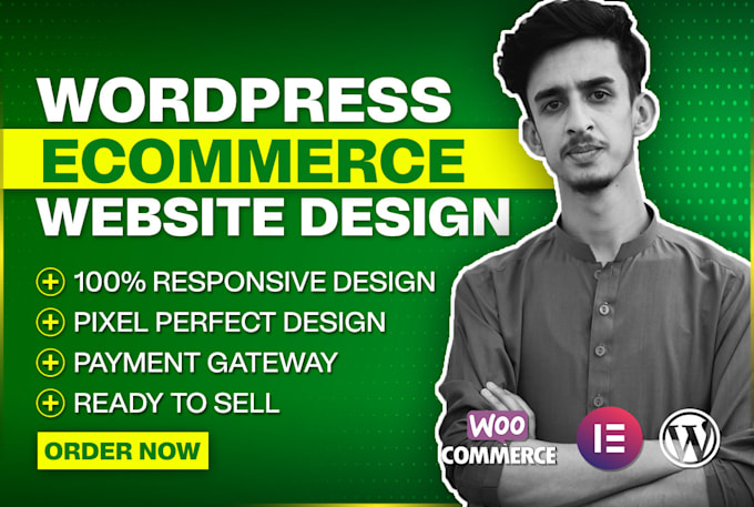 Design Custom Wordpress Ecommerce Store With Woocommerce By