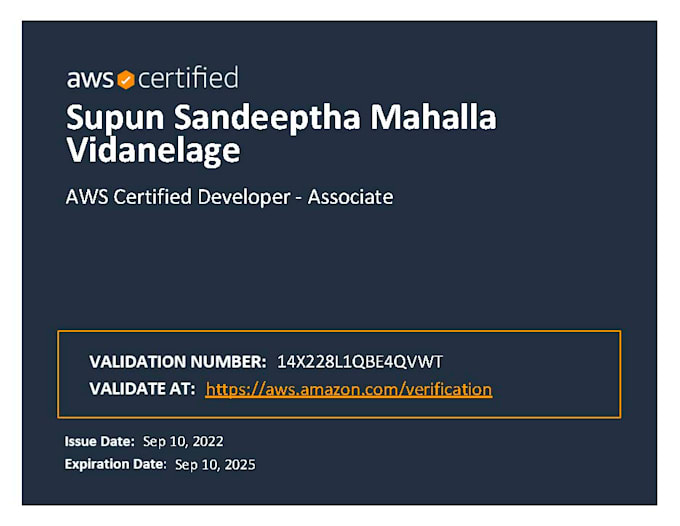 Setup and fix aws server issues by Supunsandeeptha | Fiverr