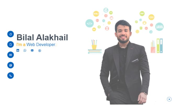 Design a portfolio to promote your professional profile by Bilal ...