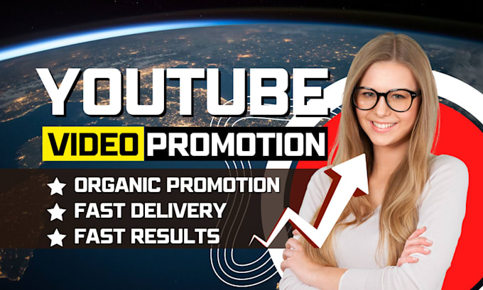 Do youtube channel promotion for monetization organically by Youtube ...