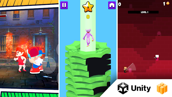 Develop game unity 3d, unity 2d for android by Bramskh | Fiverr