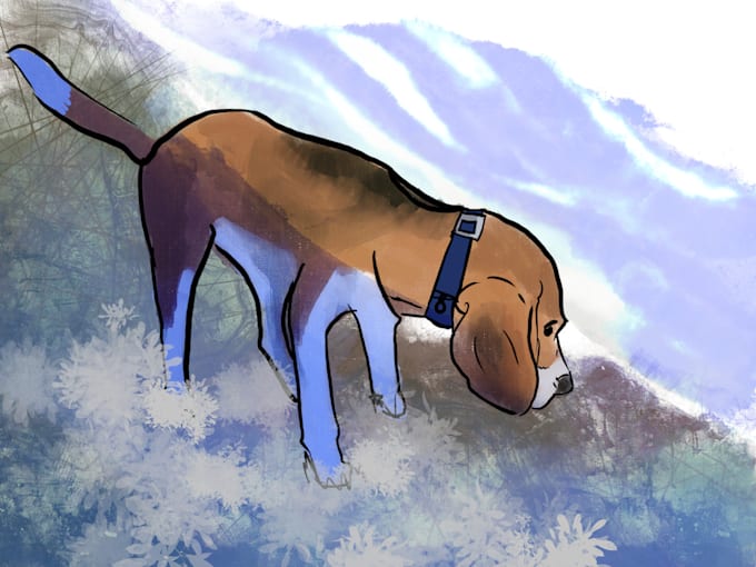 Illustrate your pet in my childrens book style by Sykiixart | Fiverr