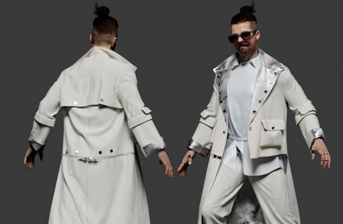 Do 3d clothing,3d second life,3d design, second life asset, second life ...