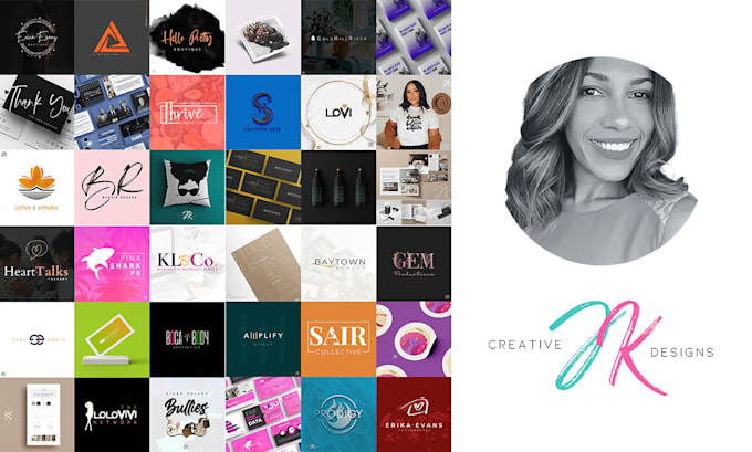 Create a custom logo that represents your vision style and values by ...