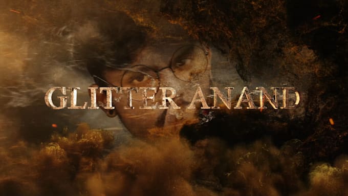 Create a movie title trailer and title intro and outro by Glitteranand ...