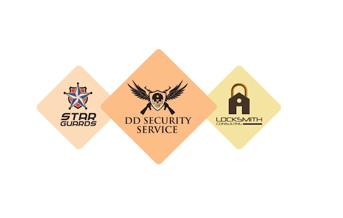 Design an amazing security logo for your business by Minniemum2 | Fiverr