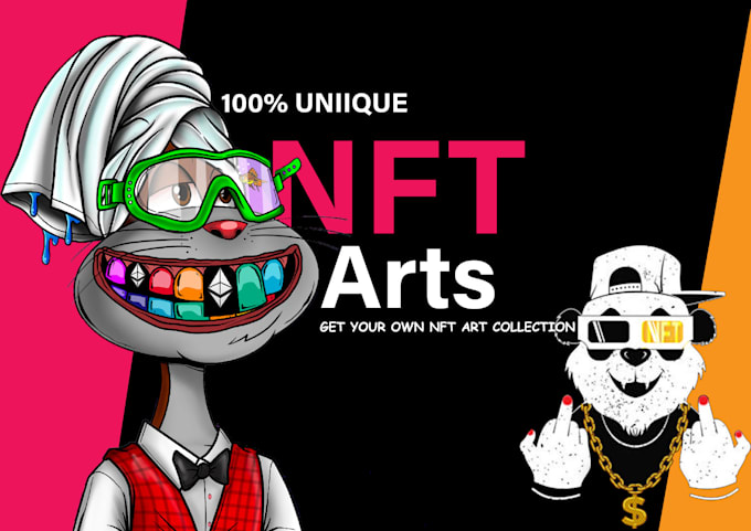 Draw custom nft art design nft collection, nft creator by Yureshdasunp300 | Fiverr