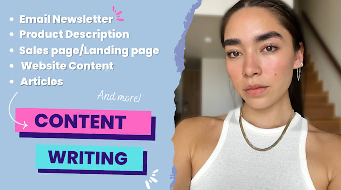 Provide quality content writing services by Tarajeando | Fiverr