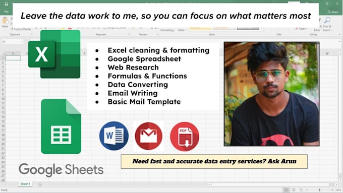 Help you out with all your excel problems by Arunchauhan08 | Fiverr