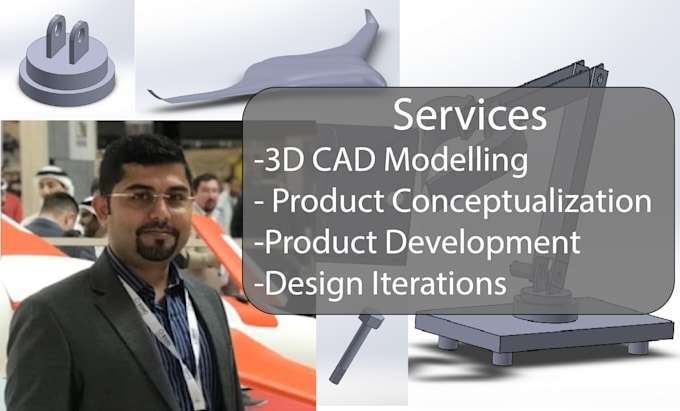 Make 3d cad models for your idea sketches by Proficientwork | Fiverr