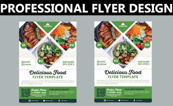 Create an amazing flyer design by Ayesharamzan6 | Fiverr