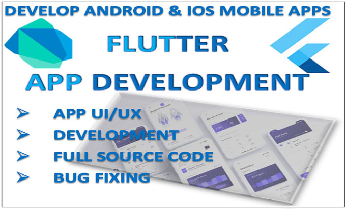 Do Mobile App Development In Flutter For Ios And Android By Numairn Fiverr