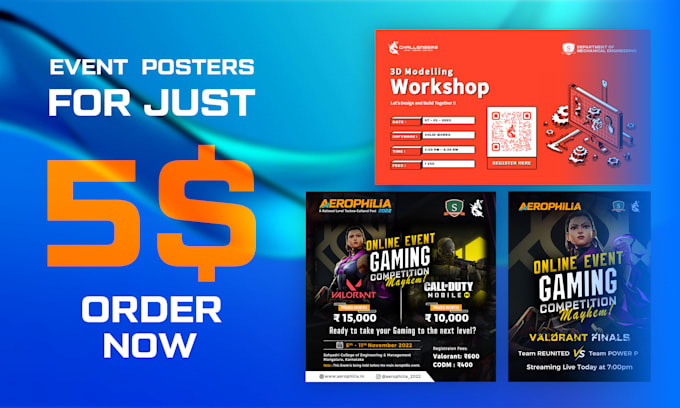 Design a professional infographic poster for your event by Toshansm ...