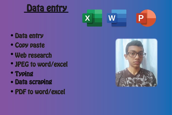 Do speed data entry, copy paste and website research for you by ...